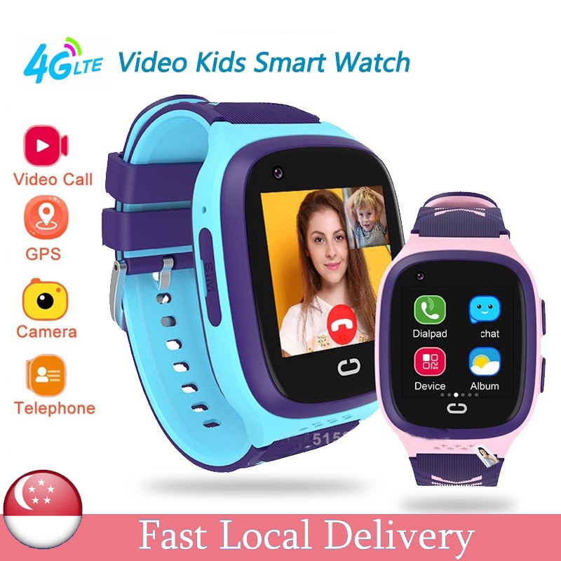 ️‍🔥LT31 4G Kids Smart Watch Video Call Phone Watch SOS GPS Call ...