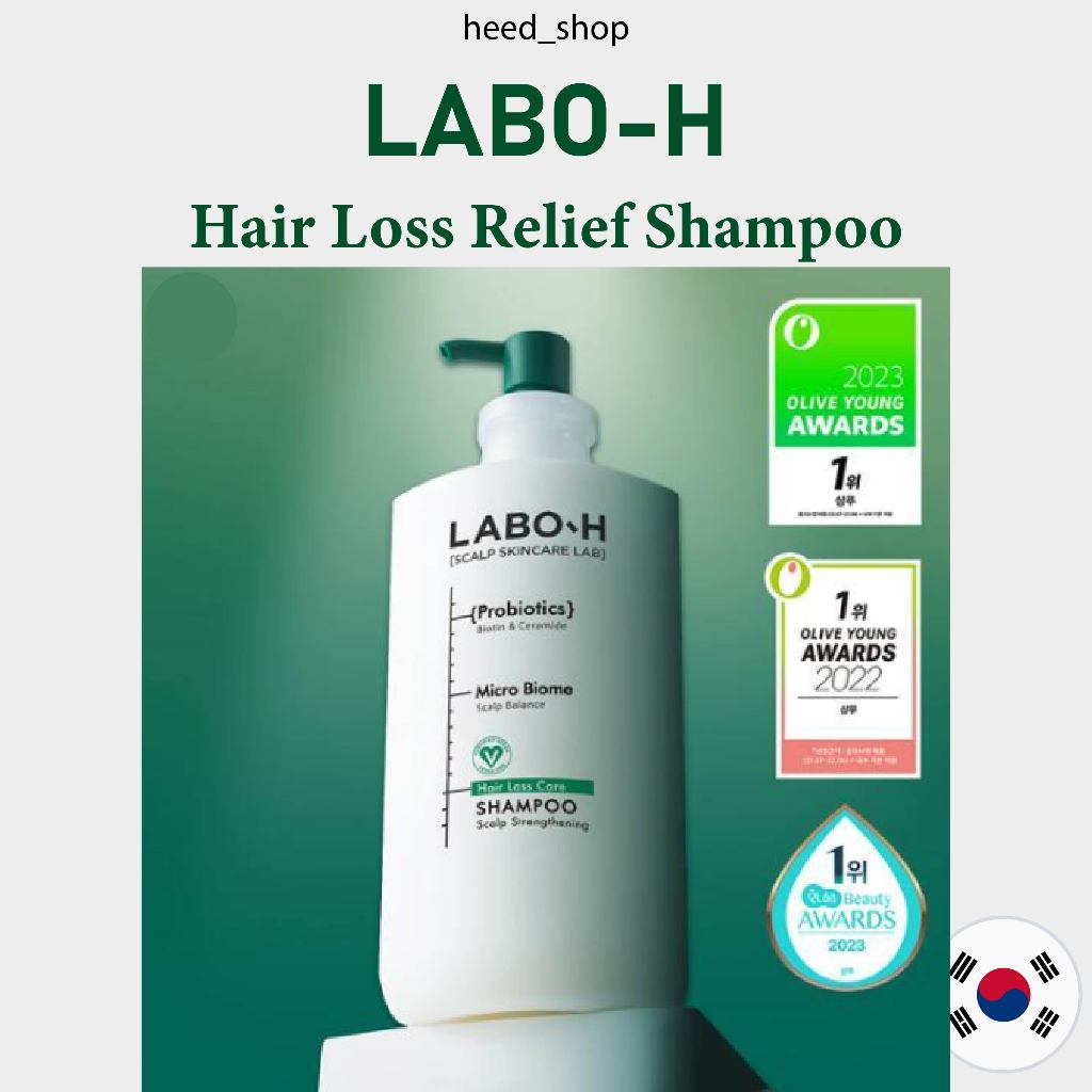 [ LABO-H ] Hair Loss Relief Shampoo (Scalp Strengthening) 180ml/400ml ...
