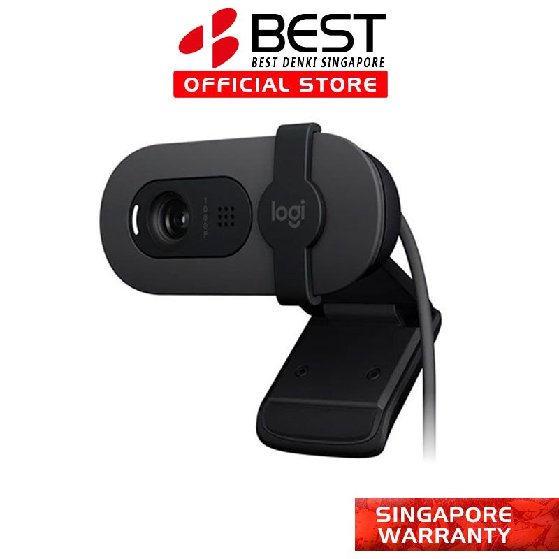Logitech Webcam Logitech Brio 100 Full HD Webcam - Graphite 960-001587 ...