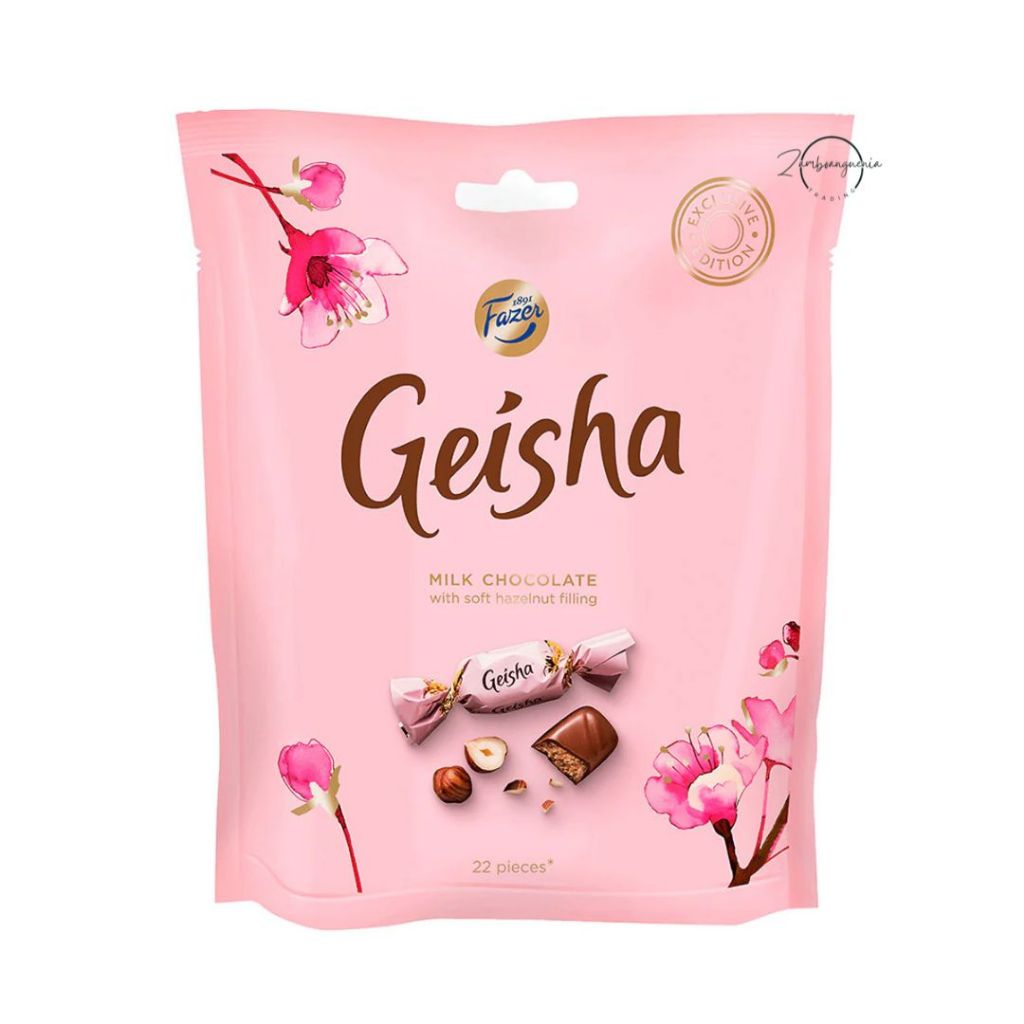 FAZER Geisha Milk Chocolate with Soft Hazelnut Filling (160g) [SG ...