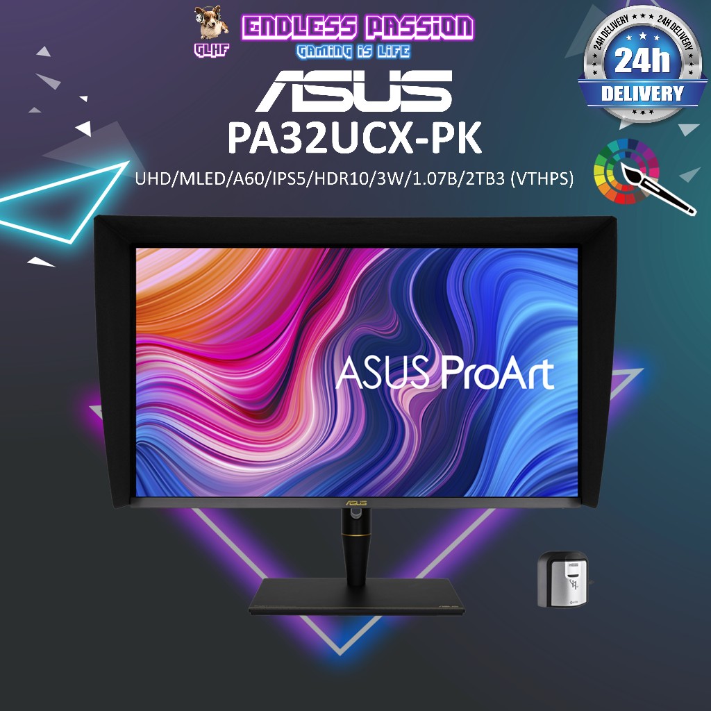 Asus ProArt Display PA32UCX-PK 4K HDR IPS Mini LED Professional Monitor ...
