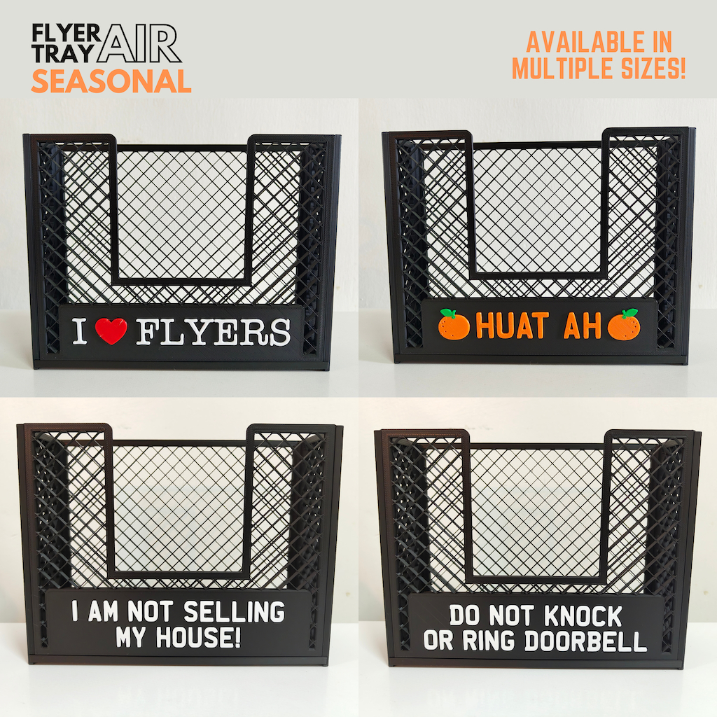 [🇸🇬 Made] HDB Flyer Tray AIR SEASONAL - Leaflet | Brochure | Parcel Box ...
