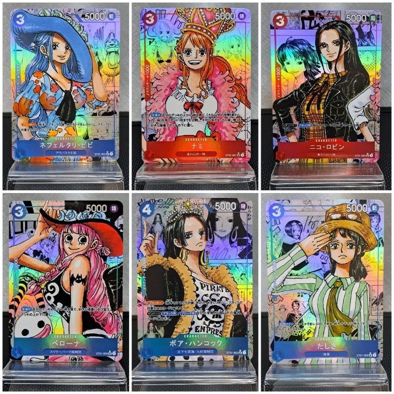 [One Piece] Custom Manga Waifu Collectible Cards | Shopee Singapore