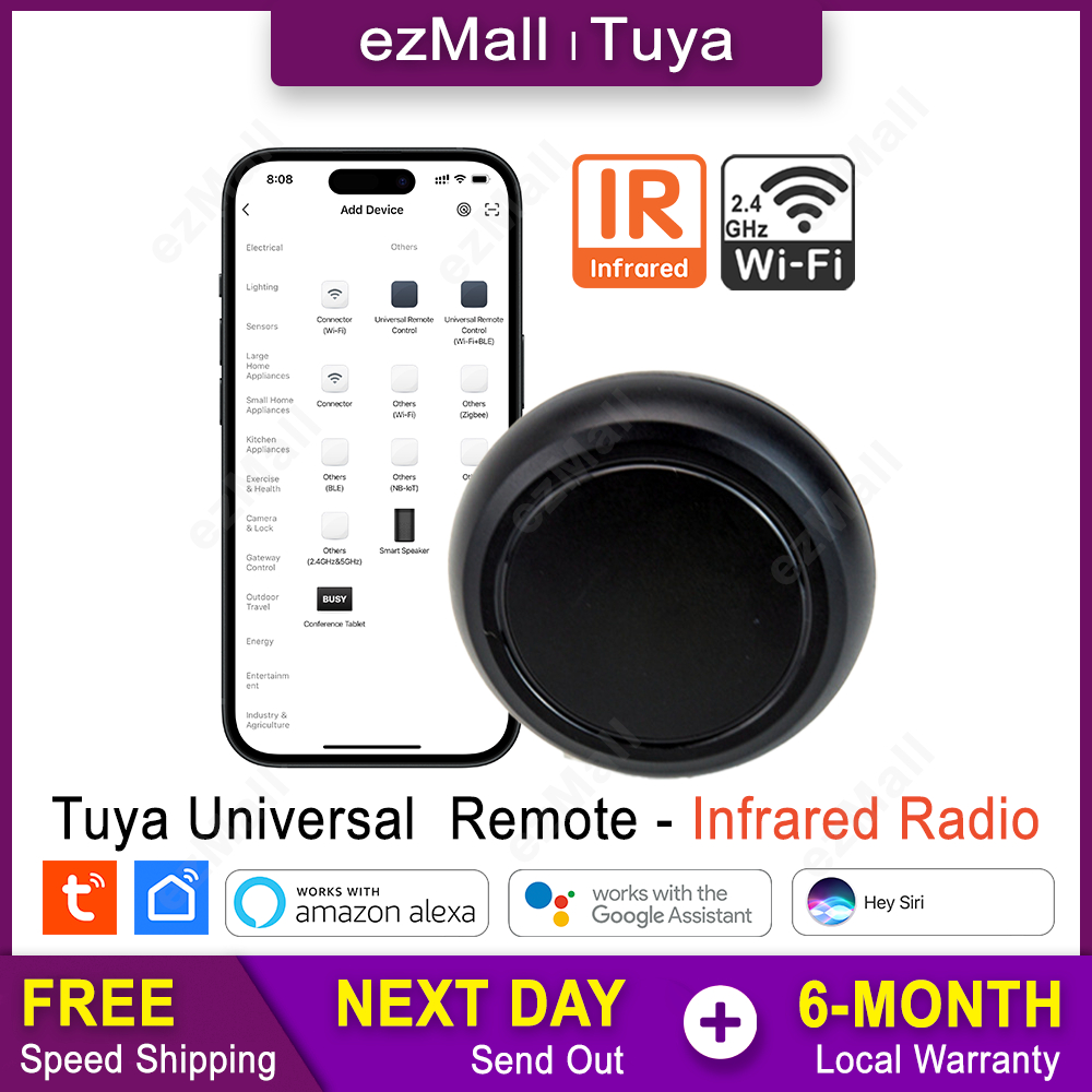 Tuya WIFI Smart IR Remote Control Universal Infrared For Aircon TV ...