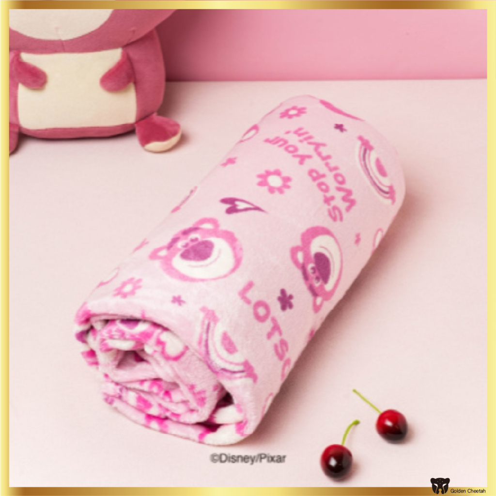 [Daiso Korea] Disney Pixa ToyStory Lotso Charater Pattern Blanket ...