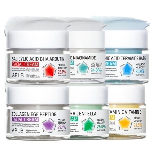 [APLB] Facial Cream 55ml (Glutathione Niacinamide, Hyaluronic Acid ...