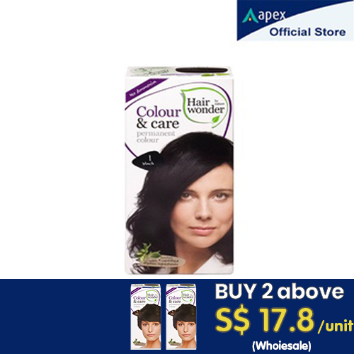 Hair Wonder Colour & Care | Organic Hair Dye | Hair Colour | Shopee ...