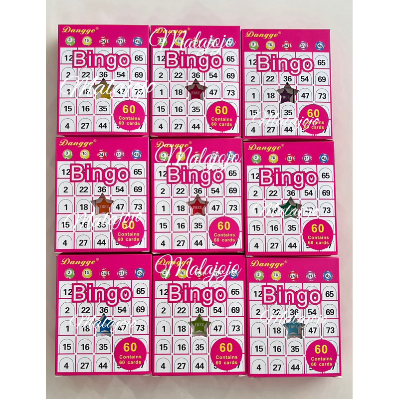 Bingo cards - SG Local seller fast delivery | Shopee Singapore Bingo cards - SG Local seller fast delivery | Shopee Singapore