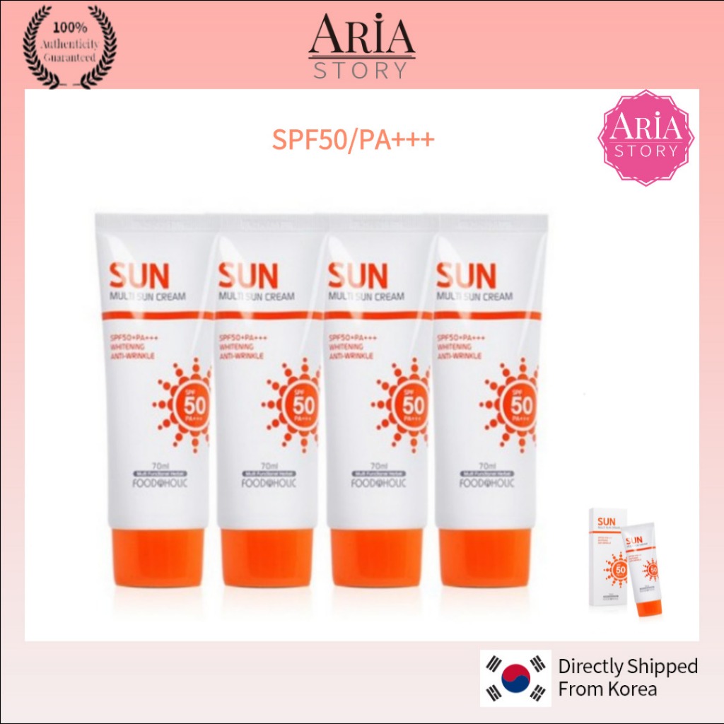 FOODAHOLIC Multi Sun Cream 70ml SPF50/PA+++ | Shopee Singapore