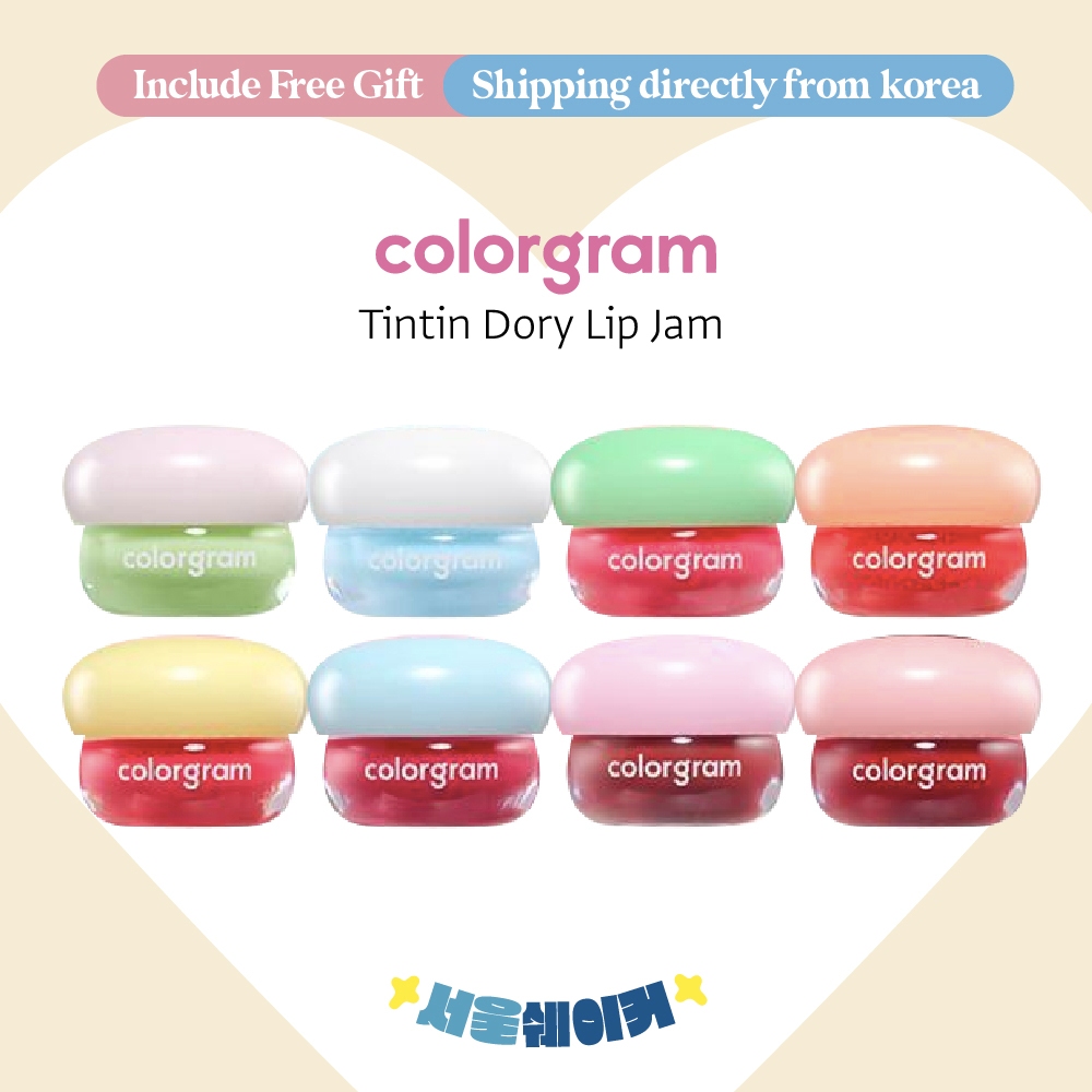 [Colorgram] Tintin Dory Lip Jam (8shade) | Shopee Singapore