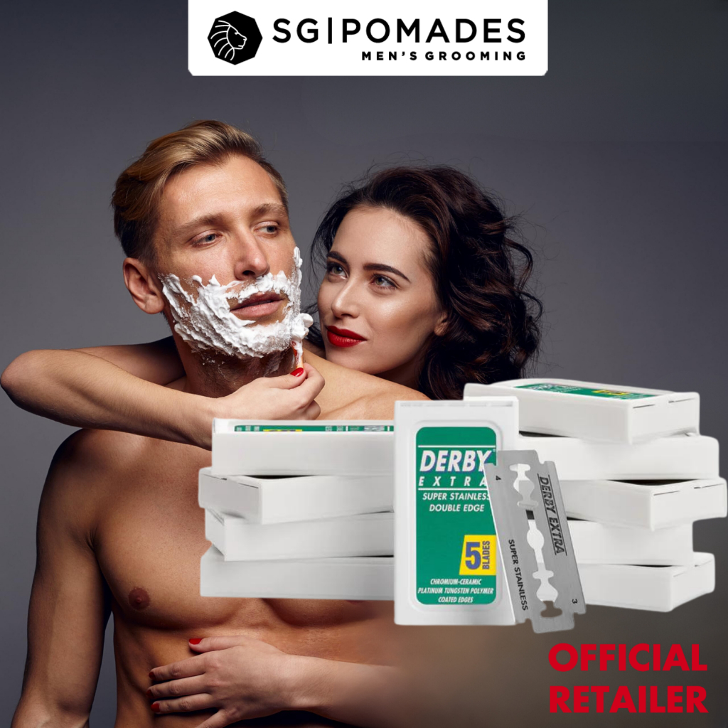 50 Blades of Derby Extra Platinum Stainless Double Edge Safety Razor ...