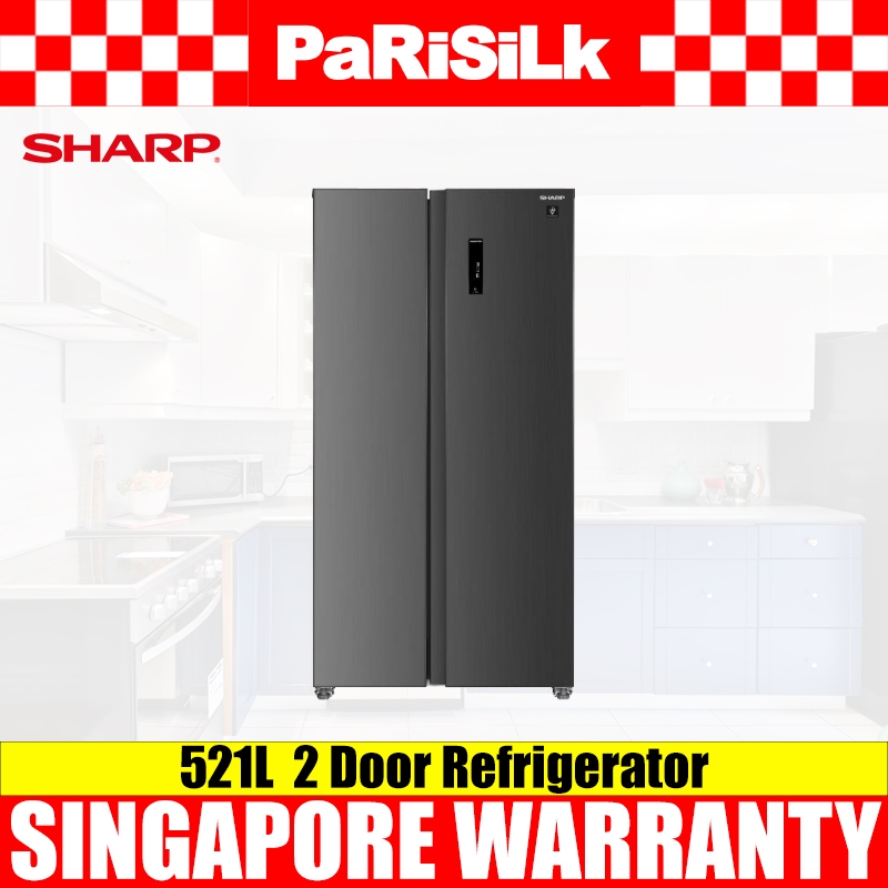 SHARP SJ-SS52ES2-SL 2 Door Refrigerator (521L) | Shopee Singapore