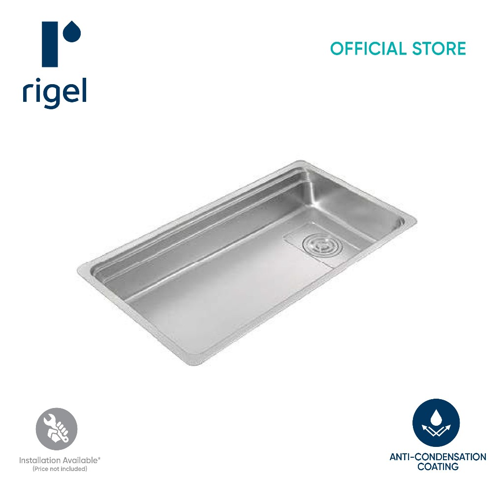 RIGEL Kitchen Sink SNKU784322SB | Shopee Singapore