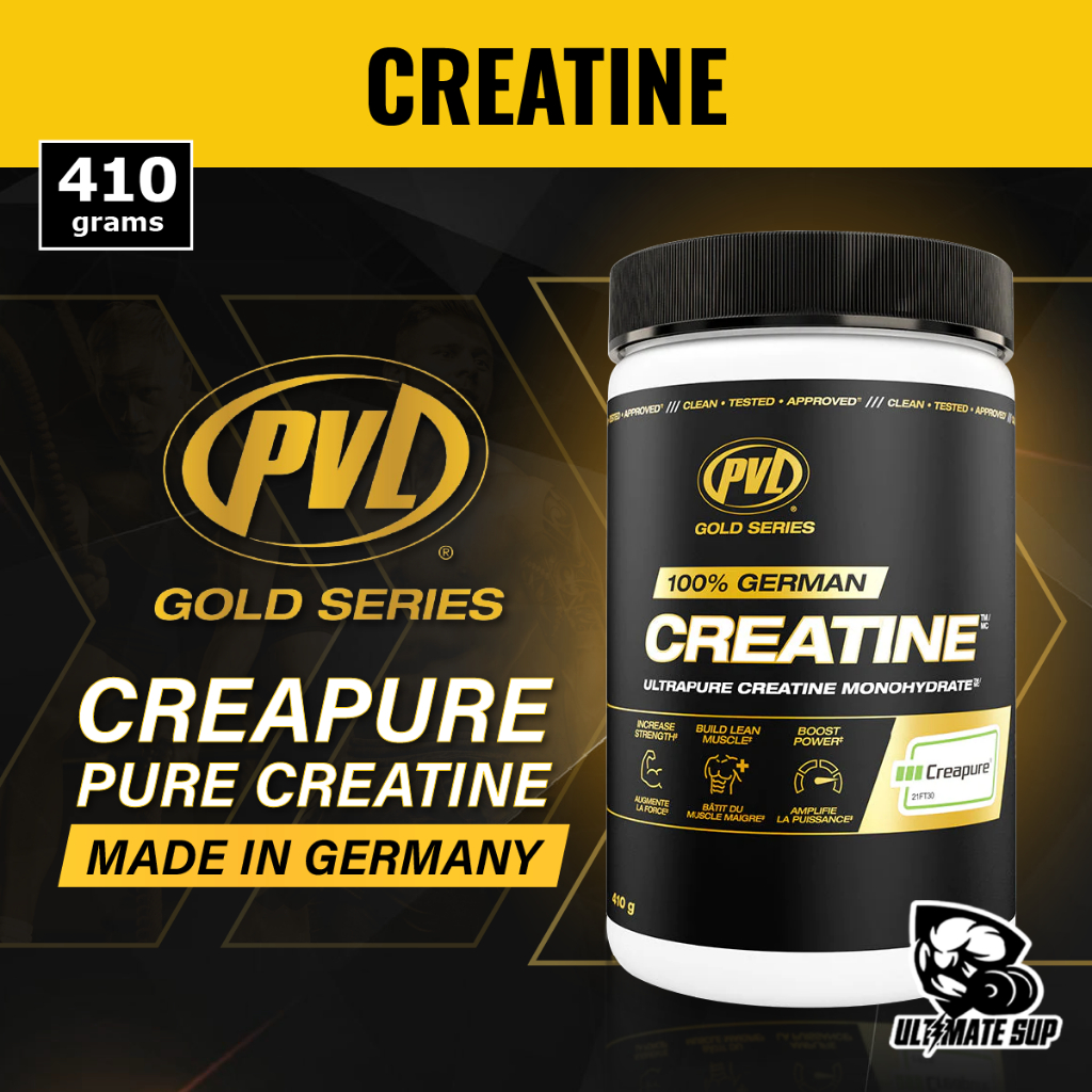 PVL 100% German Creapure Creatine Monohydrate, Build Muscle, Boost ...