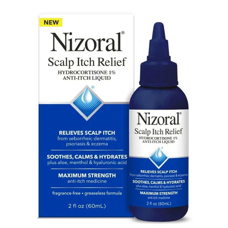 Nizoral Scalp Itch Relief Liquid (60ml) | Shopee Singapore
