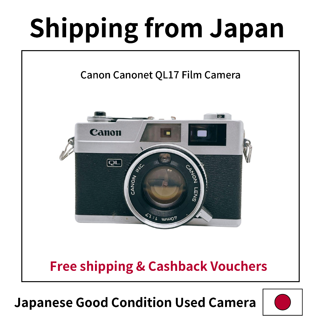 【Used】 Canon Canon QL17 Film Camera Made in Japan 【使用】[日本直接]佳能佳能QL17膠片 ...