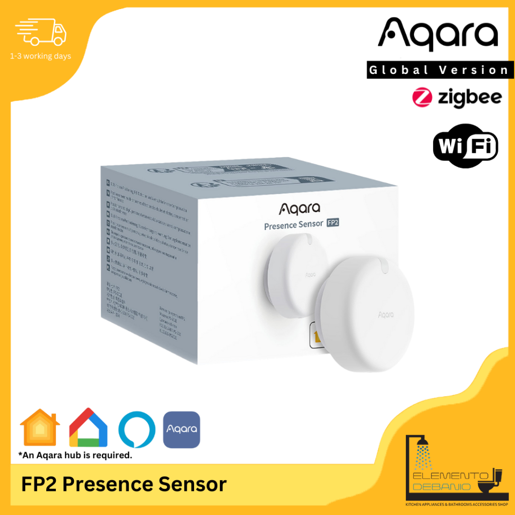 AQARA Presence Sensor FP2 - detect presence/absence, falls, events of ...