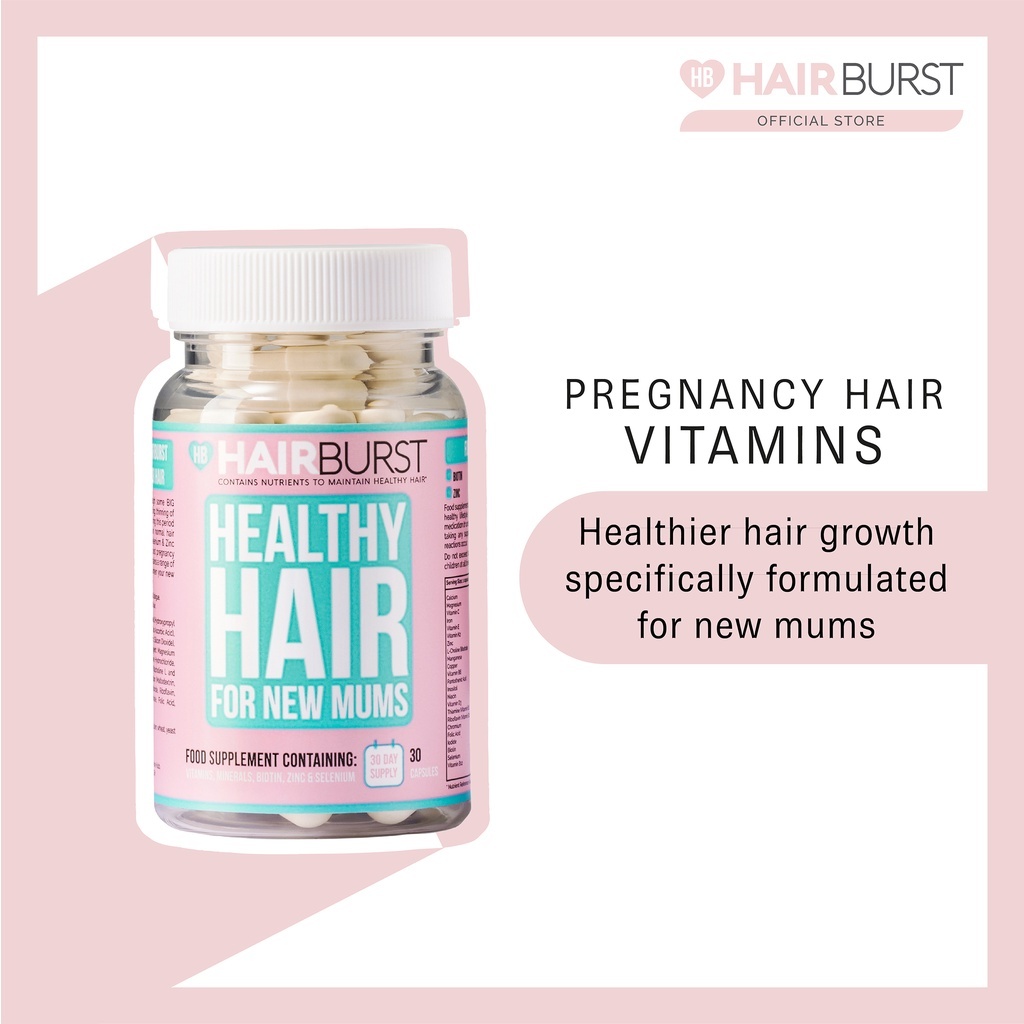 Hairburst NewMums Hair Vitamins (30 capsules) | Shopee Singapore