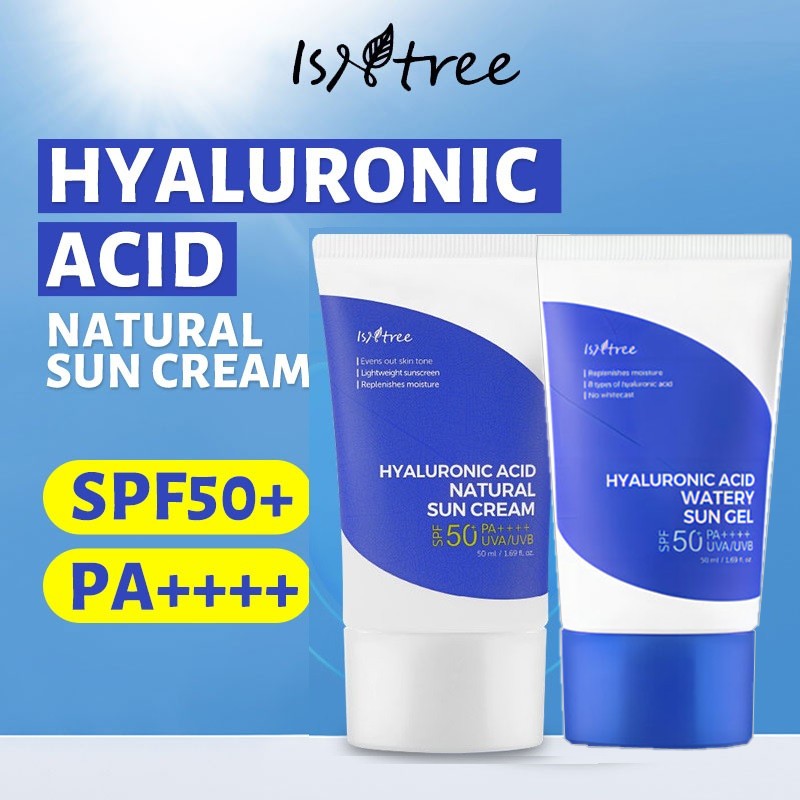 SG STOCK👉Isntree👉 sunscreen water-based sunscreen gel hyaluronic acid ...