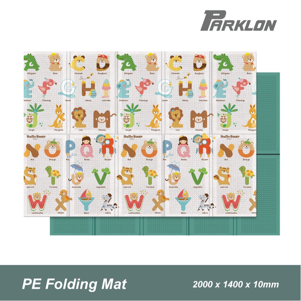 Parklon PE Folding Mat HB Alphabet (NEW) | Shopee Singapore