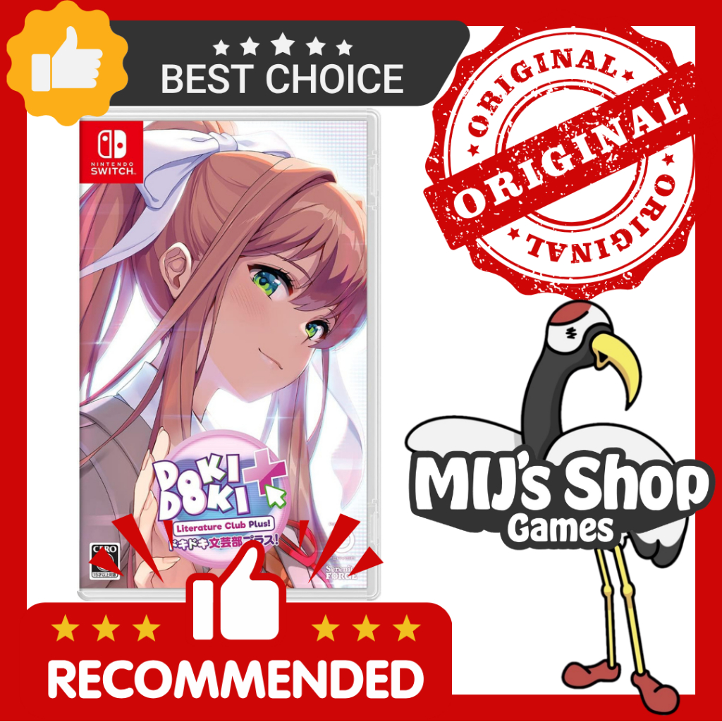 Doki Doki Literature Club Plus! - Switch [ Playable in English ]【Direct ...