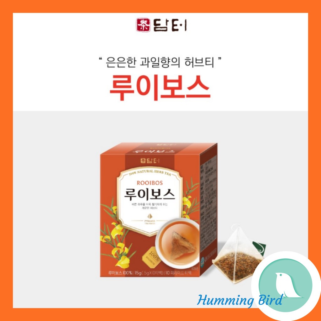 [Damtuh] Rooibos Tea (1.5g X 10T) / Korean Rooibos Tea / Instant Tea ...