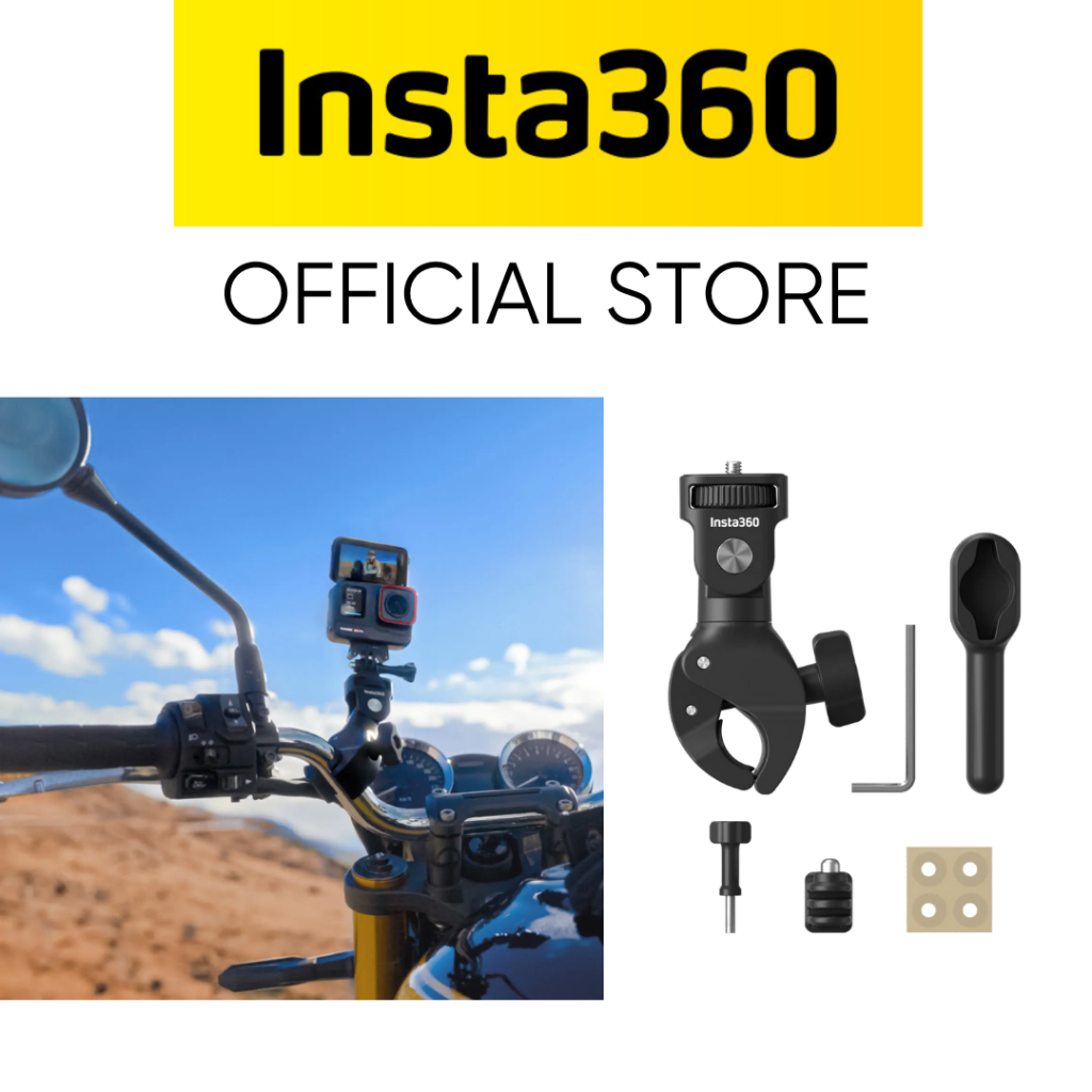 Insta360 Heavy Duty Clamp - Ace Pro/ Ace /GO 3/ X3/ ONE RS (Twin/4K ...