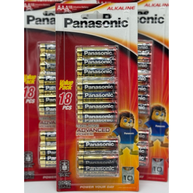 Panasonic AAA Advanced Power Premium Alkaline Battery AAA (Triple A ...