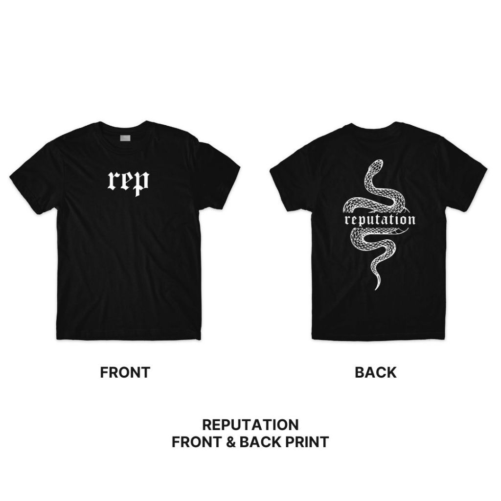 Reputation Custom Print T-shirt (Singapore 3-5 Days Delivery) Taylor ...