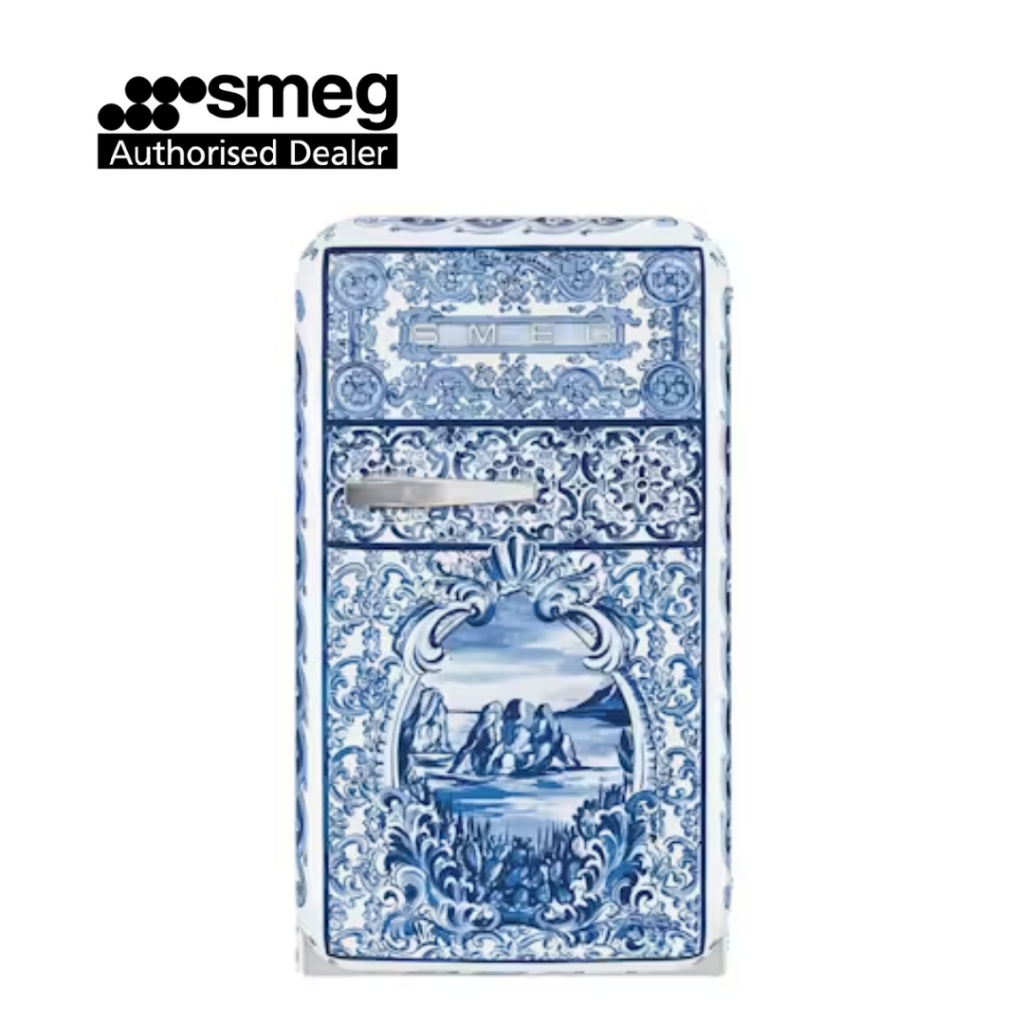 (Bulky) Smeg 34L Dolce & Gabbana Fridge FAB5RDGME5 | Shopee Singapore