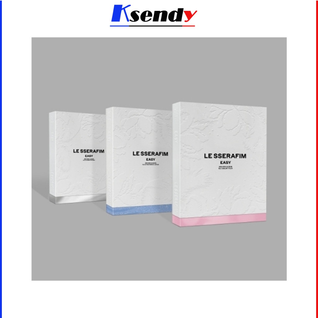 LE SSERAFIM 3rd Mini Album - EASY ALBUM | Shopee Singapore