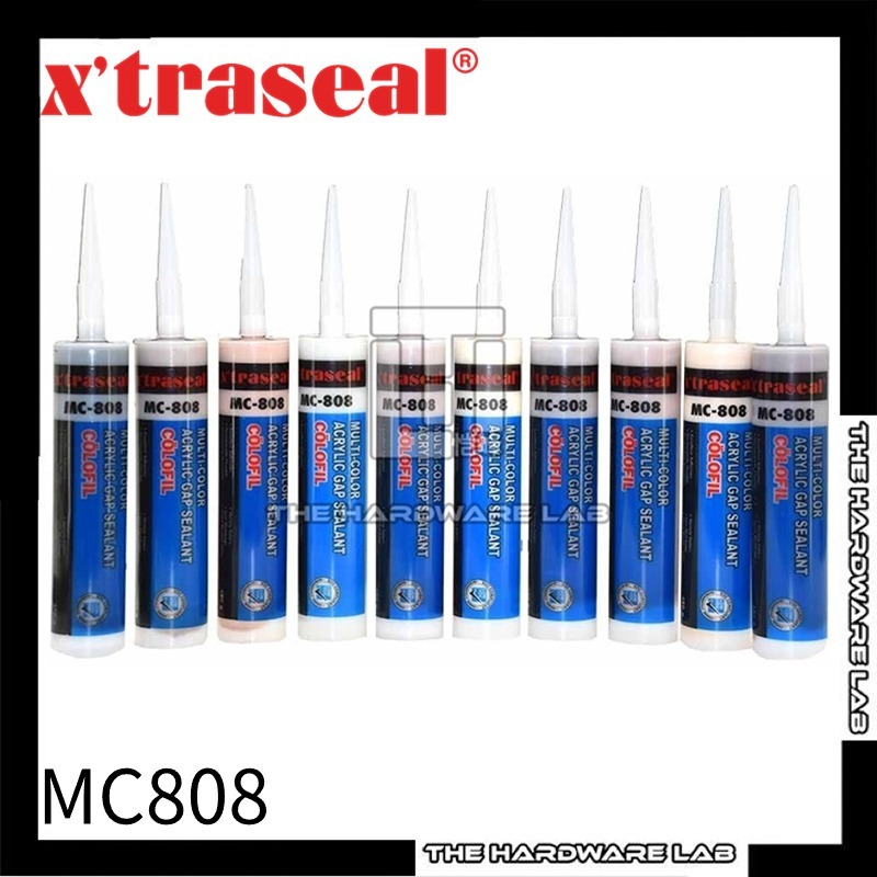 {The Hardware Lab}Xtreaseal MC-808 Multi Colour Acrylic Gap Sealant | Shopee Singapore
