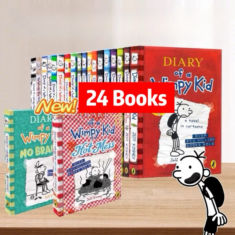 [SG] Diary of A Wimpy Kid Children Story Books hot mess No Brainer ...