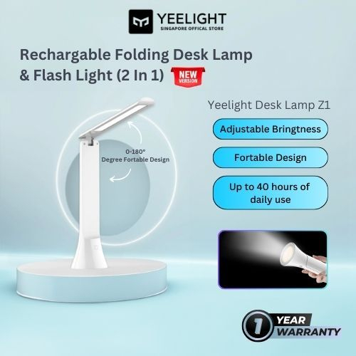 YEELIGHT Charging Table Lamp Type C + Touch Lights (Z1 Upgraded Version ...