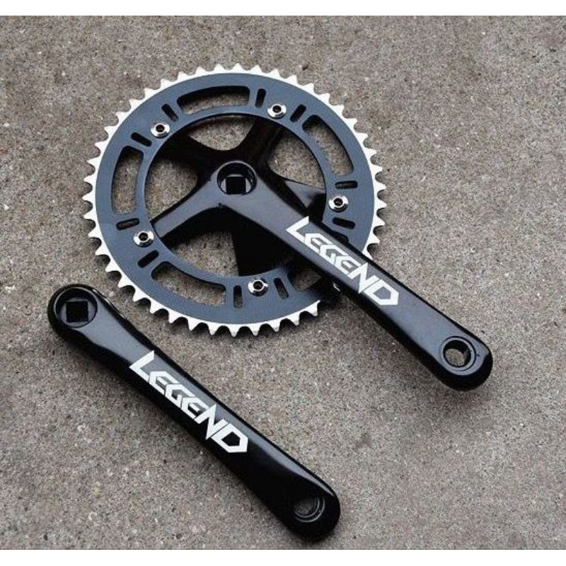 LEGEND Fixie 46T Crankset | Fixed Gear Track Bicycle Crank Arm | Shopee ...