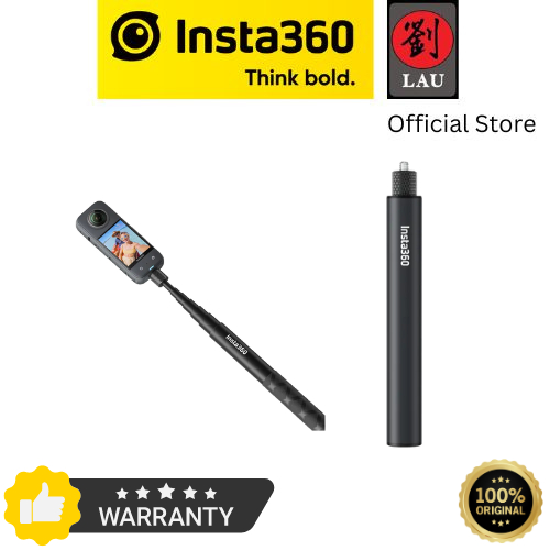 Insta360 Invisible Selfie Stick 85 114cm 3 Months Warranty Shopee