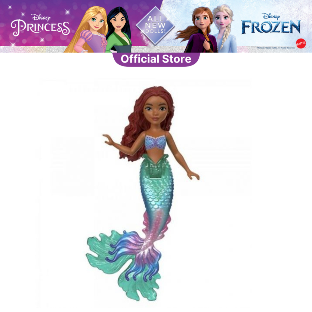 Disney The Little Mermaid Movie Ariel Small Mermaid Doll | Shopee Singapore