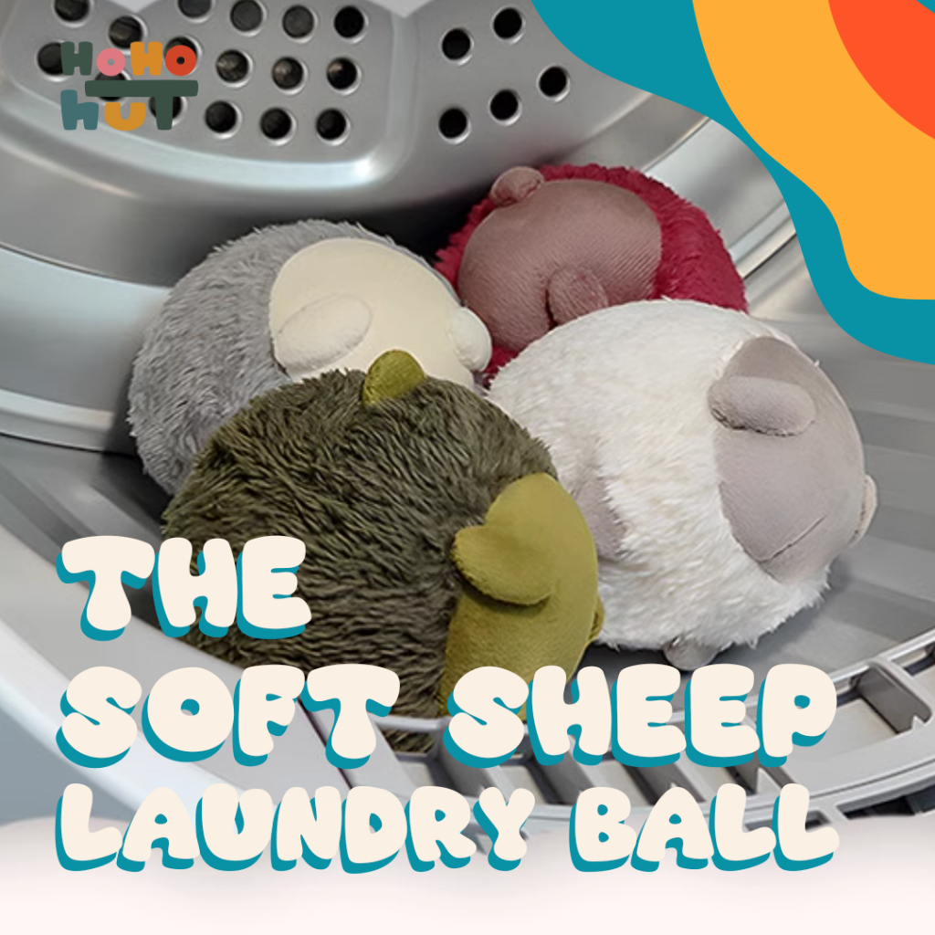 🇸🇬 The Soft Sheep Laundry Ball | Washing Ball | Dryer Ball | Washing ...