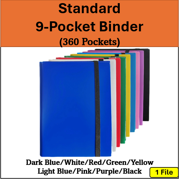 Cheapest TCG 4/9/12 Pocket Binder | Card Album | Toploader Binder ...