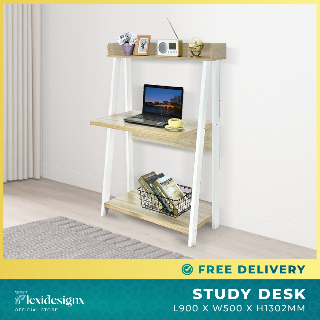 STUDY DESK WORKING DESK WRITTING TABLE WITH SOLID BOARD COMPUTER TABLE ...