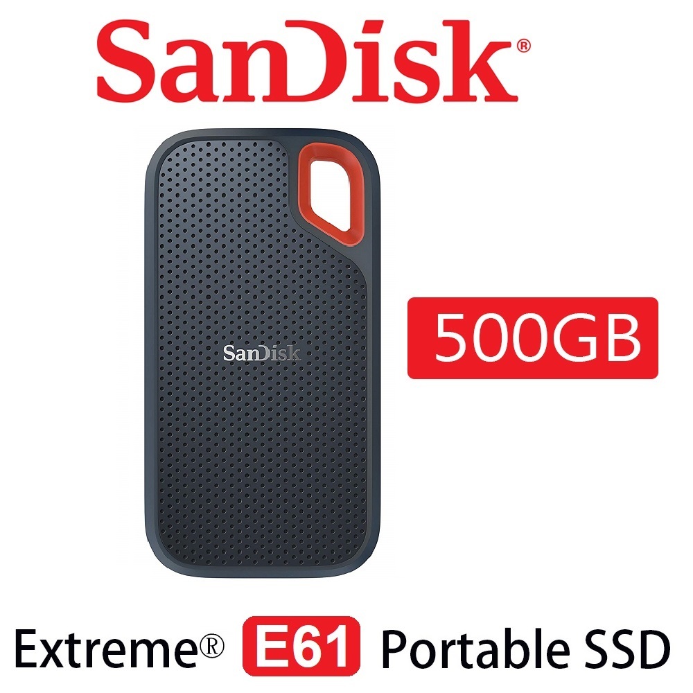 SanDisk E61 Extreme Portable SSD USB 3.2 Gen 2 Solid State Drive Storage 500GB 1TB 2TB 4TB NVME ...