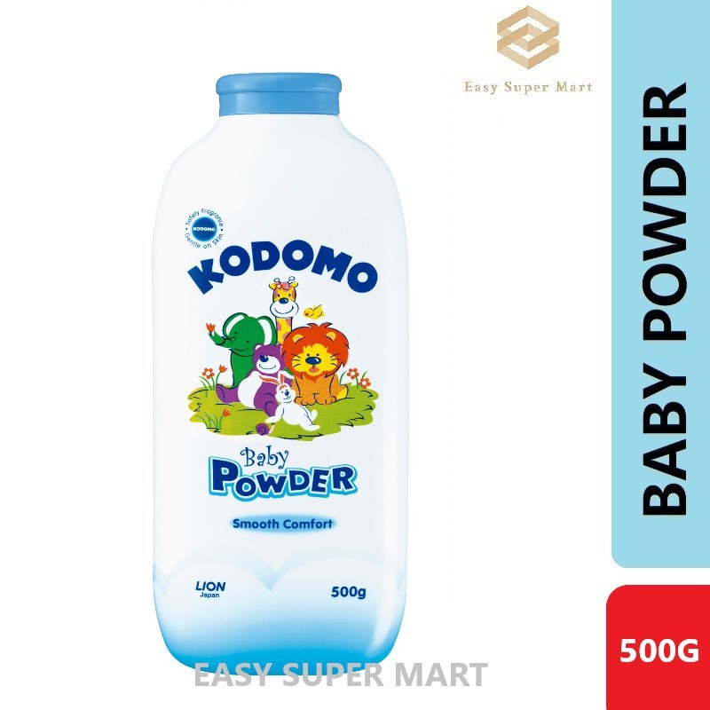 [ Bundle of 2 Bottles ] Kodomo Smooth Comfort Baby Powder 500g | Shopee ...