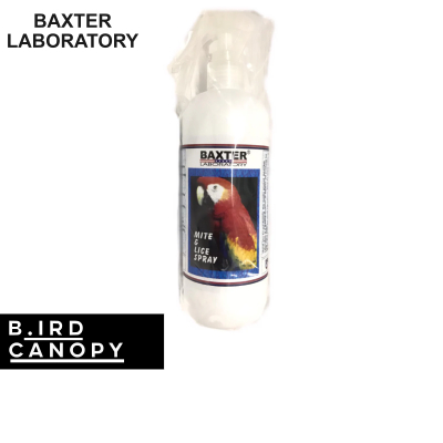 Baxter Laboratory Mite and Lice Spray for Parrots Birds By Bird Canopy ...