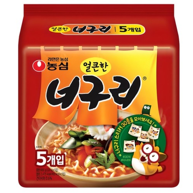 [Nongshim]Korean Neoguri spicy Ramen | Bundle Sales | Made in Korea ...