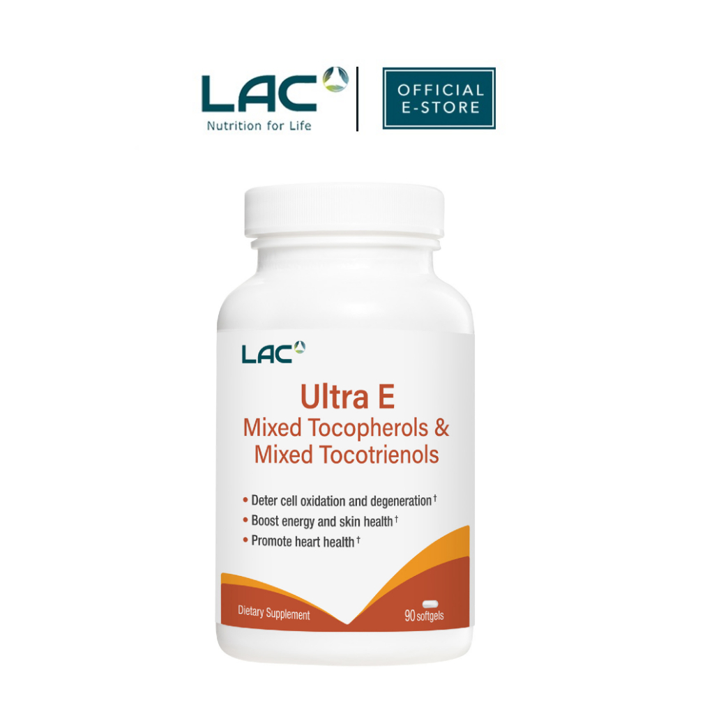 [LAC VITAMINS] Ultra E Total Free Radical Protection (90 softgels ...