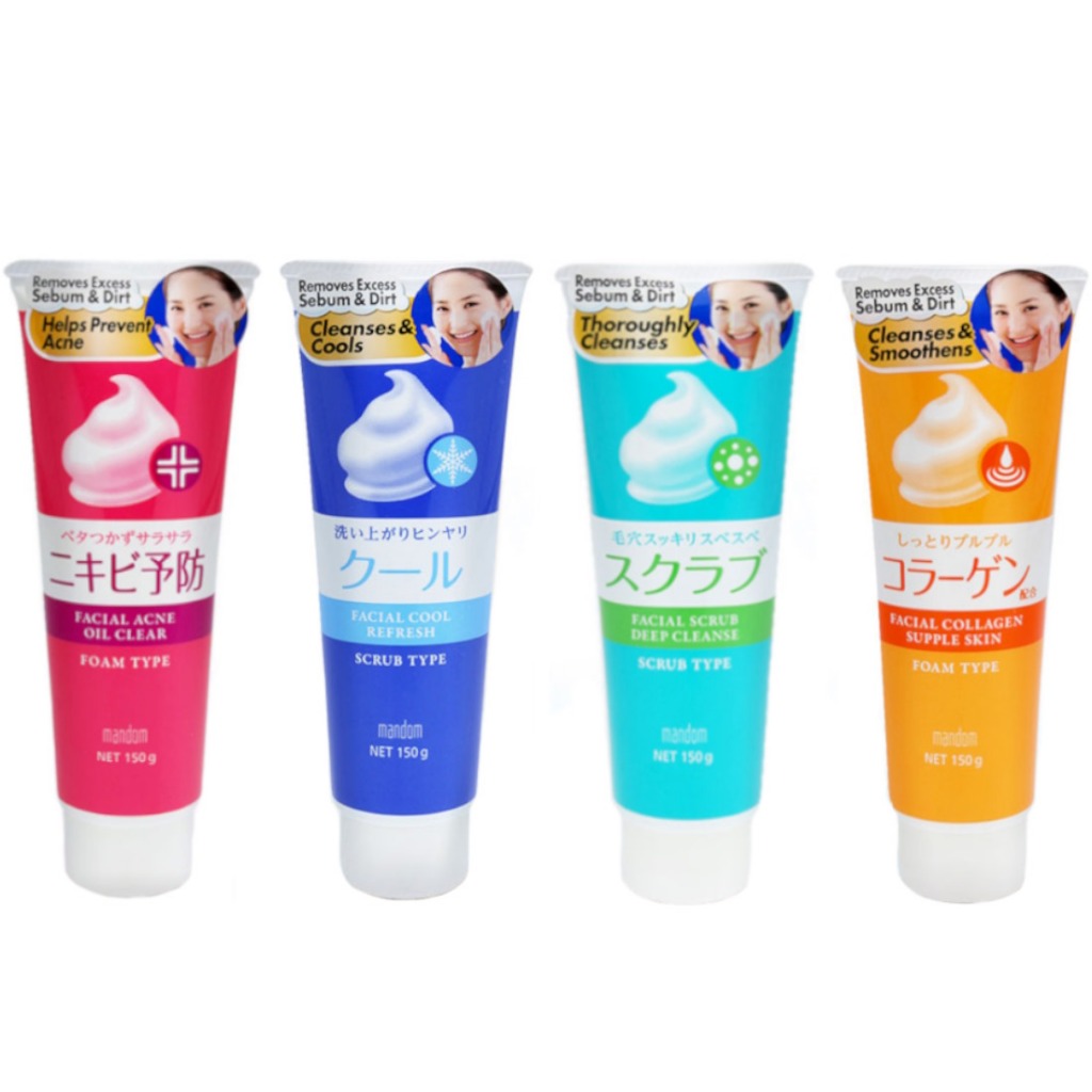 (BUNDLE OF 5) MANDOM FACIAL CLEANSER 150G - BEAUTY LANGUAGE | Shopee ...