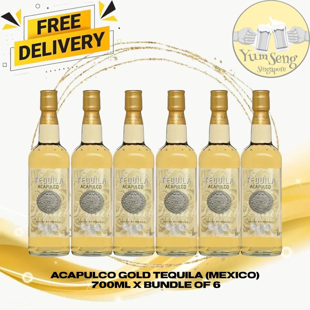 Acapulco Gold Tequila (Mexico) 700ml (Bundle of 6) | Shopee Singapore