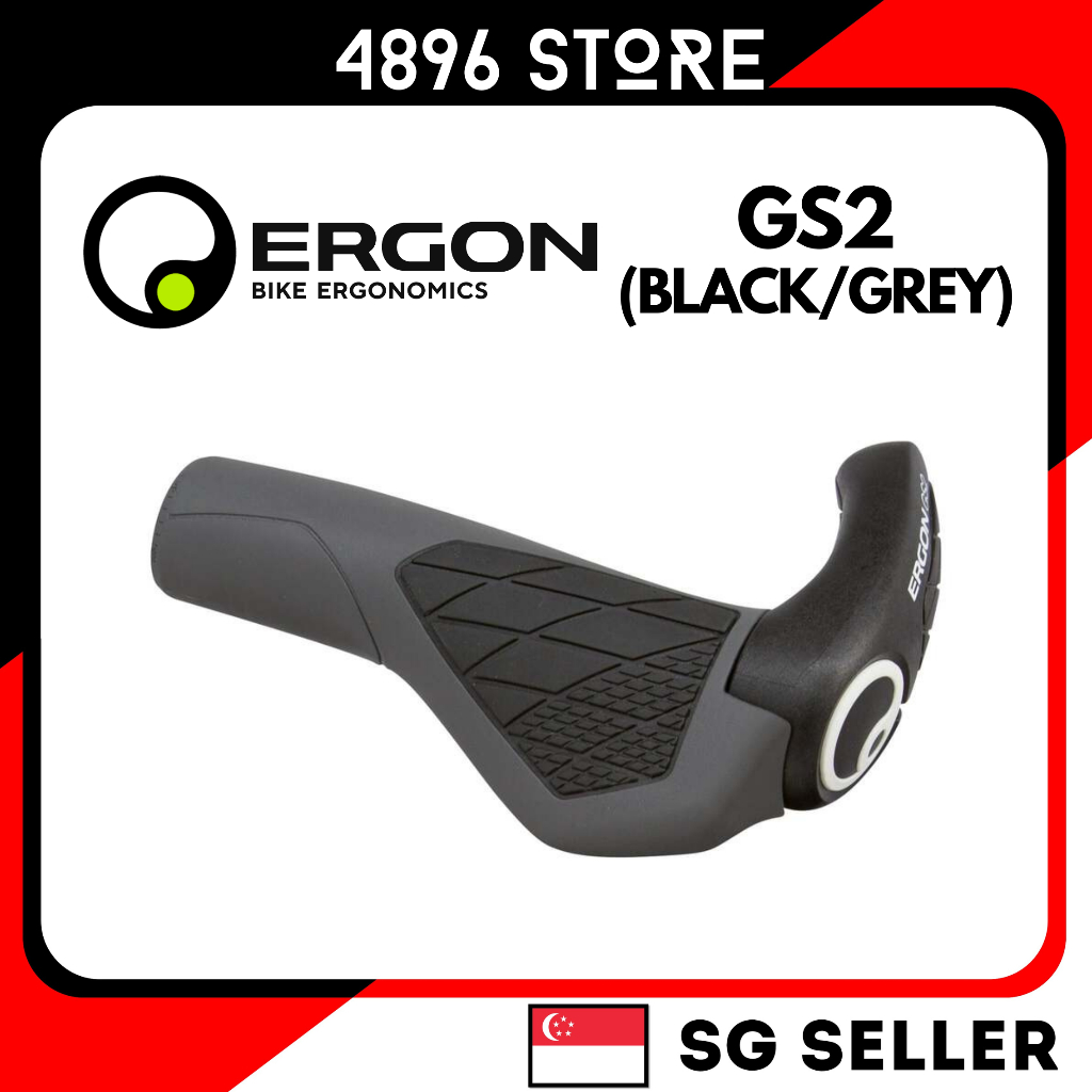 Ergon GS2 Carbon Bar Grips Large GS2 GS2-L GS2-S | Shopee Singapore