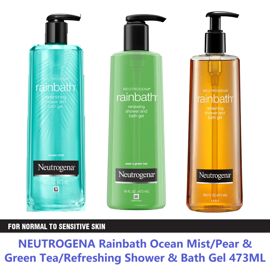 NEUTROGENA Rainbath Ocean Mist/Pear & Green Tea/Refreshing Shower ...