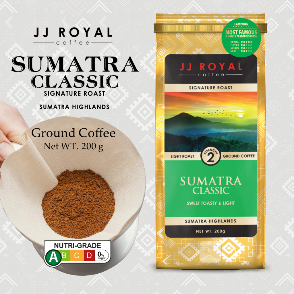 JJ Royal Coffee | Sumatra Classic - Sumatra Highlands 100% Single ...